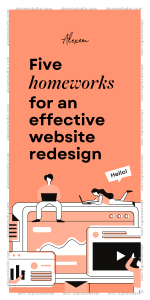 5 homework for a new efficient and profitable website! - Alexem Studio ...