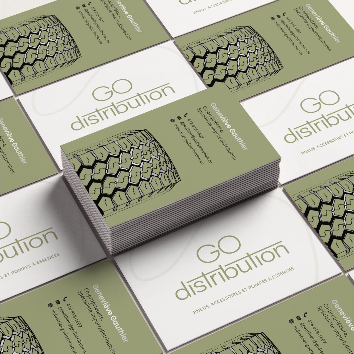 Complete branding for Go Distribution, industrial division - Alexem ...
