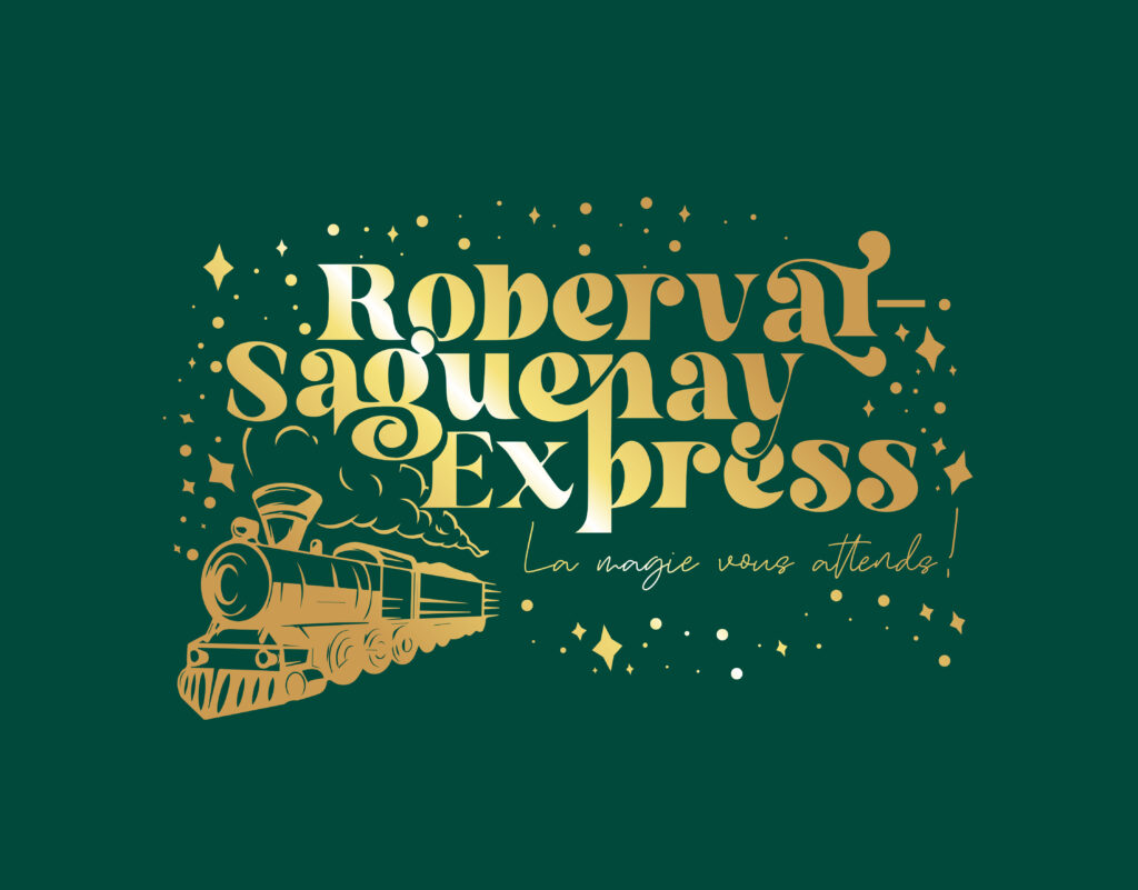Visual identity, tickets and website for the Roberval-Saguenay Express ...